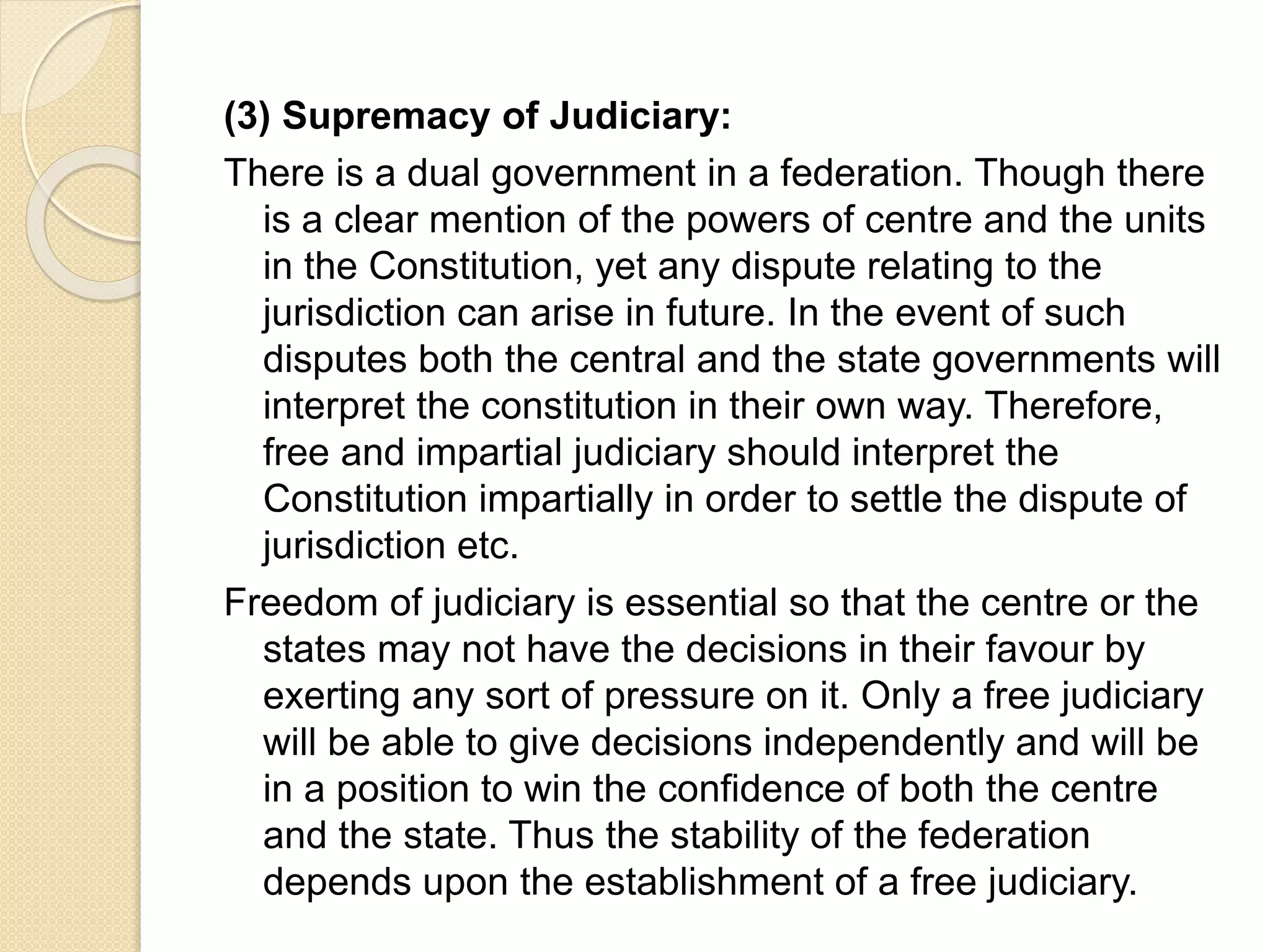 Federal system in india | PPTX