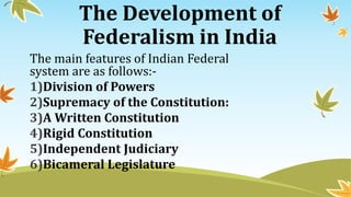 Federal system | PPTX