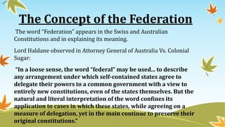 Federal system | PPTX