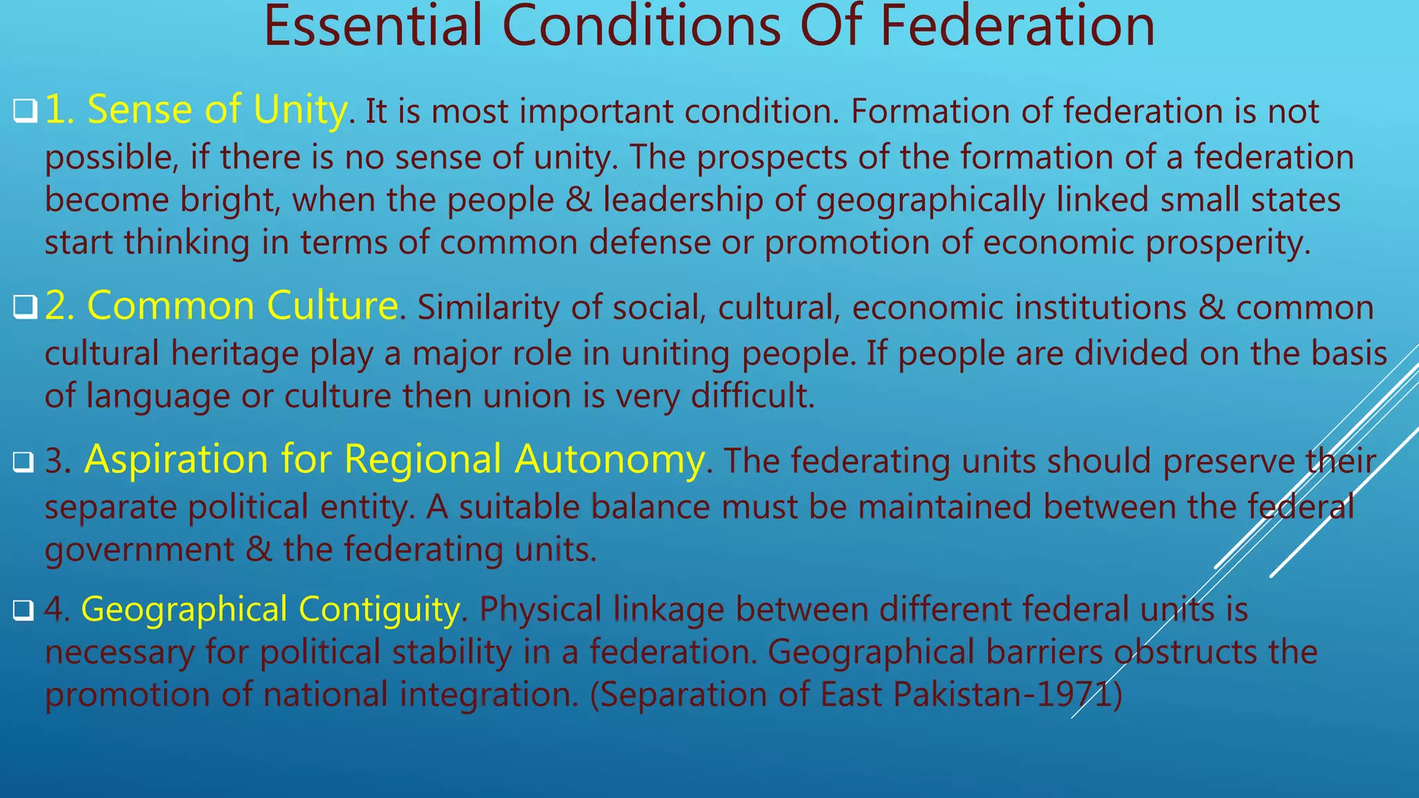 Confederation and federation | PPTX