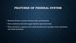Federal system of US constitution...pptx