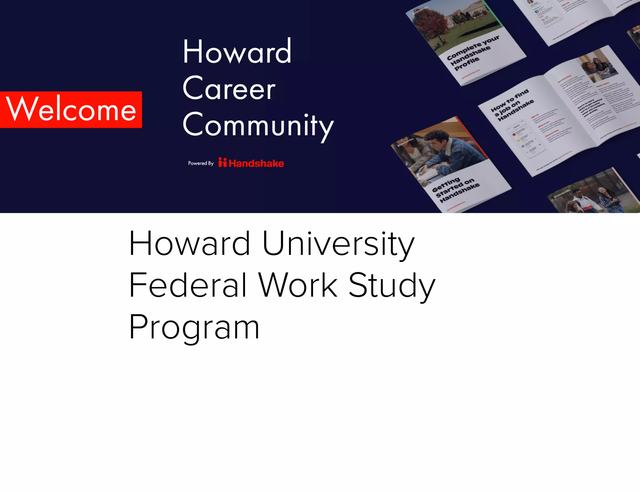 Federal Work-Study Overview - Howard University | PPT