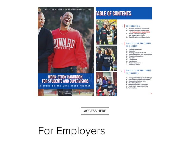 Federal Work-Study Overview - Howard University | PPT