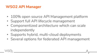 Federated api management with wso2 api manager | PPT