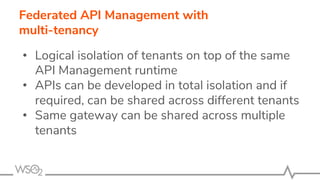 Federated api management with wso2 api manager | PPT