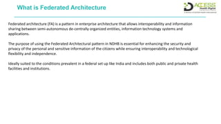 Federated architecture | PPT