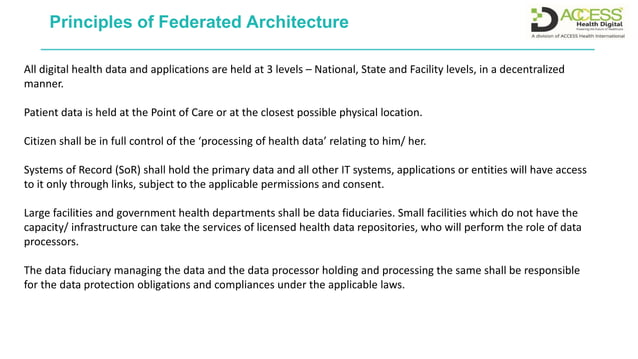 Federated architecture | PPT