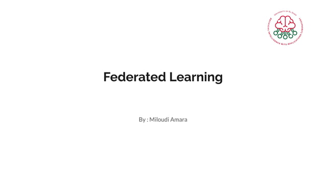 Federated Learning | PDF