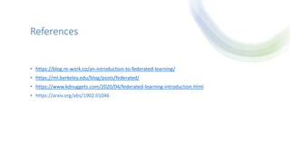 Federated learning in brief | PPTX