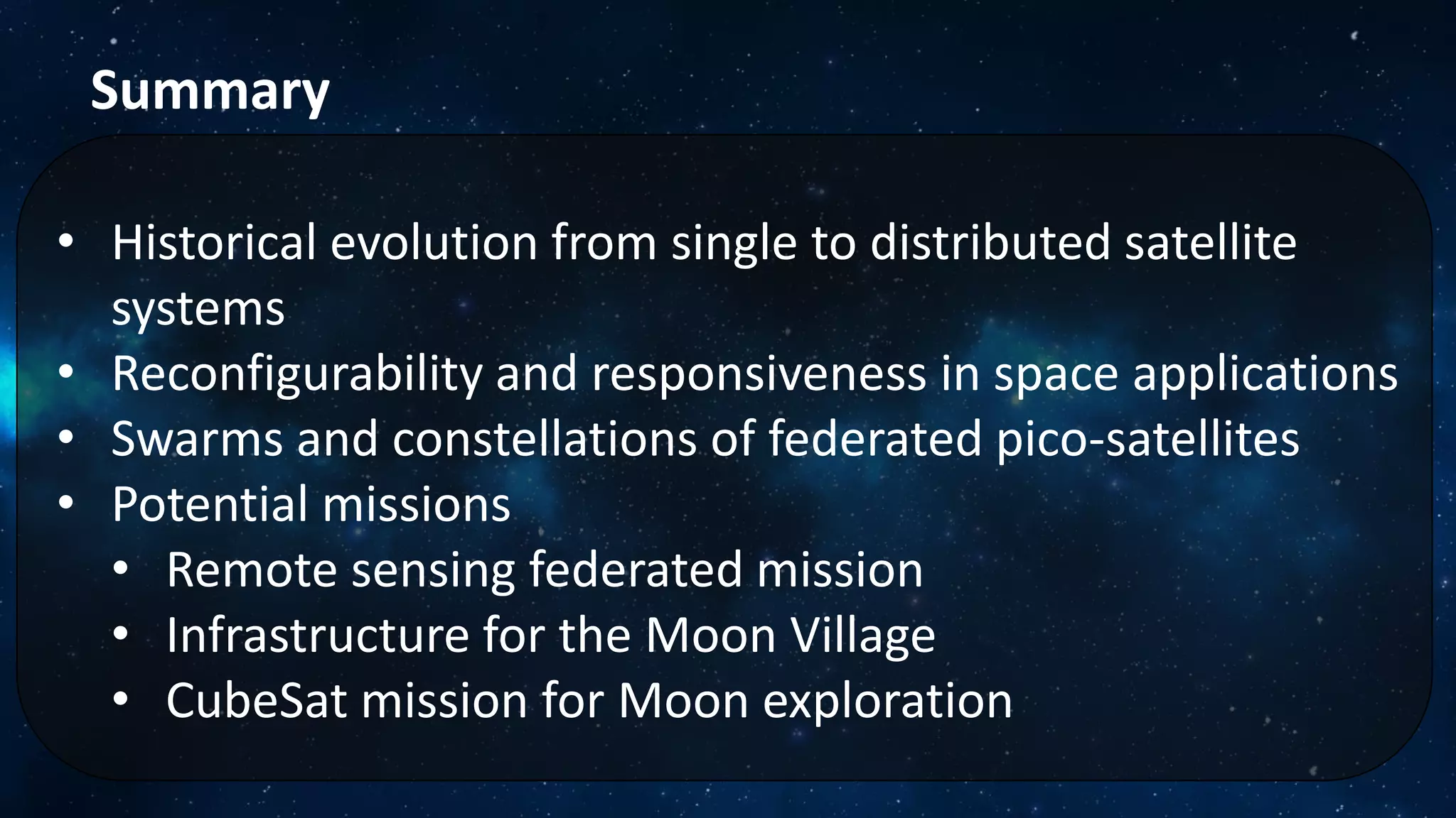 Federated Systems of Pico-Satellites for Future Space-Based Service ...