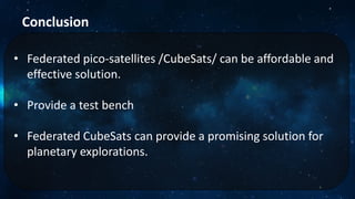 Federated Systems of Pico-Satellites for Future Space-Based Service ...
