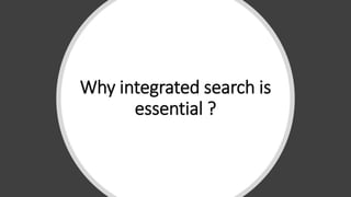 Federated to library discovery platfoms | PPT