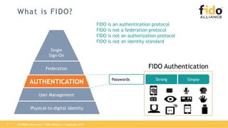 Integrating FIDO Authentication & Federation Protocols | PDF