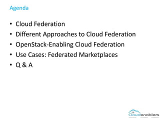 Federation of OpenStack clouds | PPSX