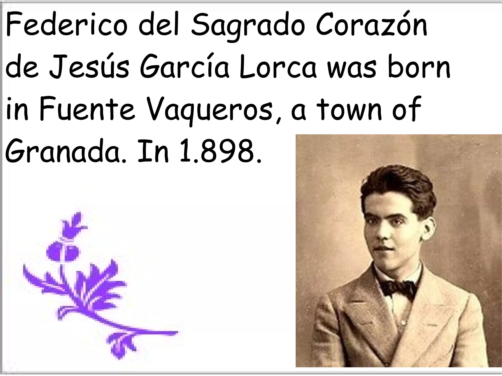 Federico García Lorca | PPT