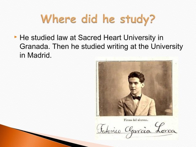 Federico garcía lorca | PPT