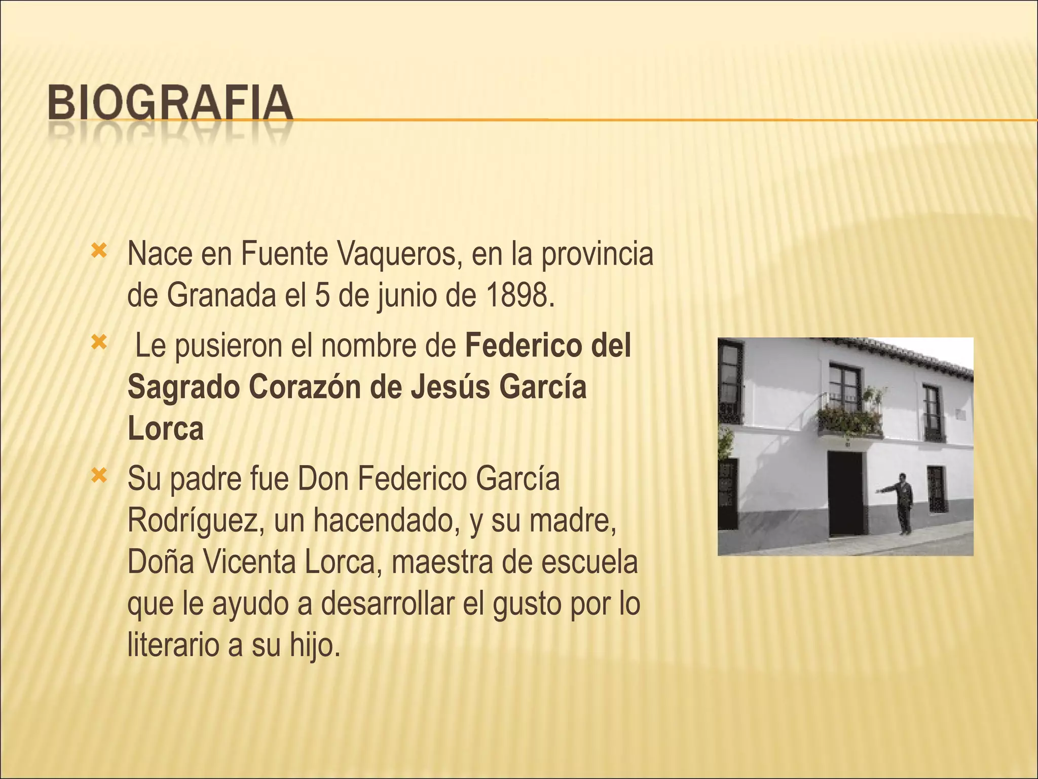 Federico Garcia Lorca | PPT
