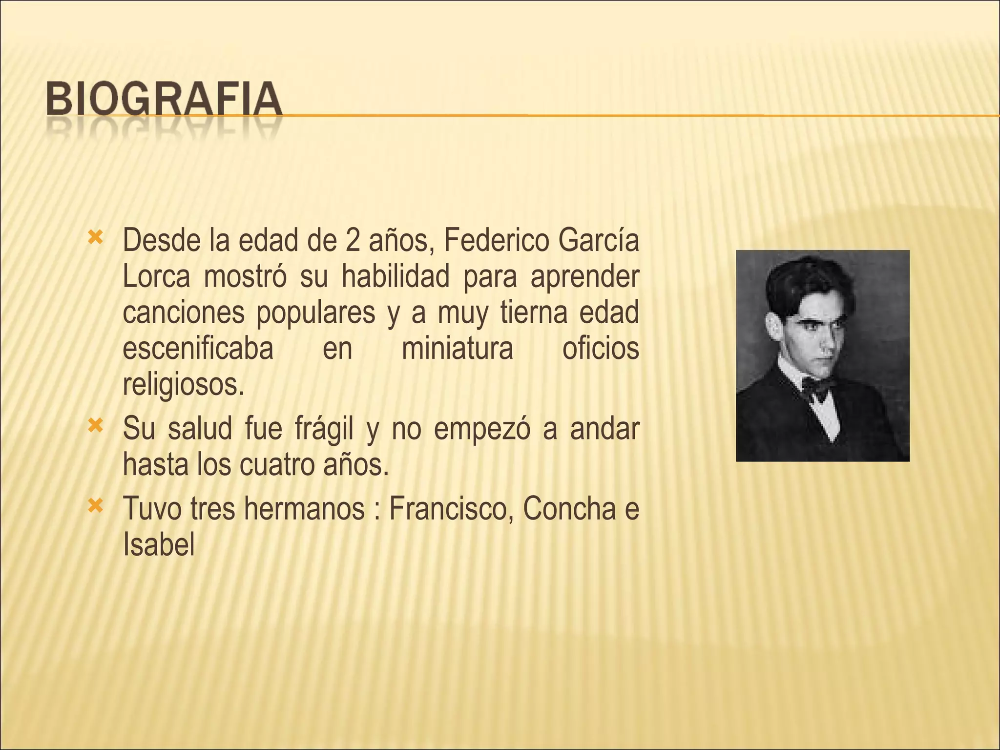 Federico Garcia Lorca | PPT
