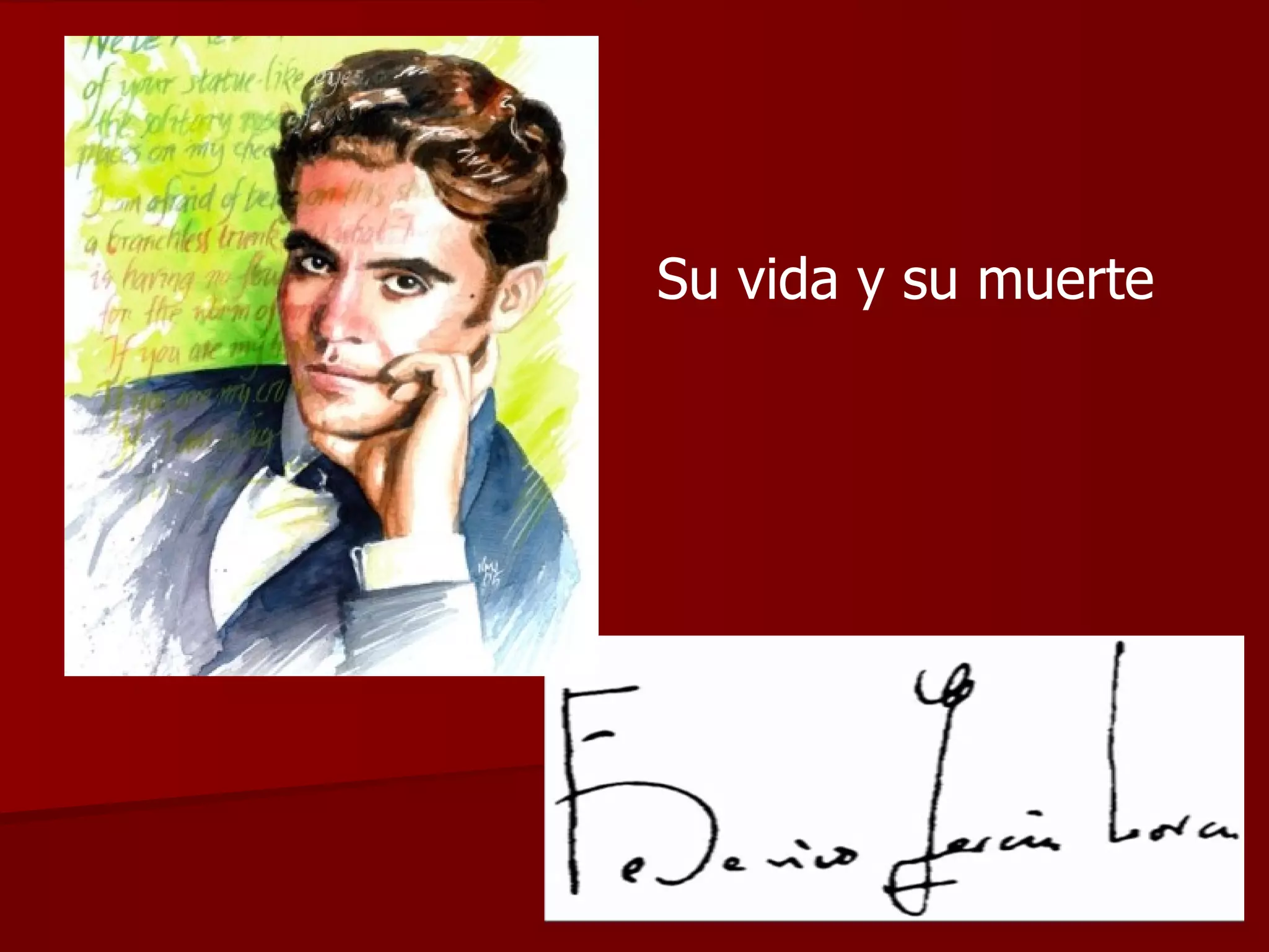 Federico garcia lorca webstquest su vida y muerte | PPT | Genres