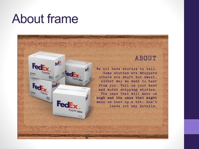 Fedex Campaign Presentation | PPT