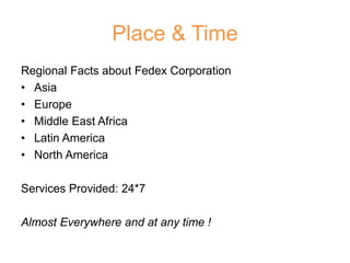 Service Brand study on Fedex | PPT