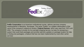Fedex | PPTX