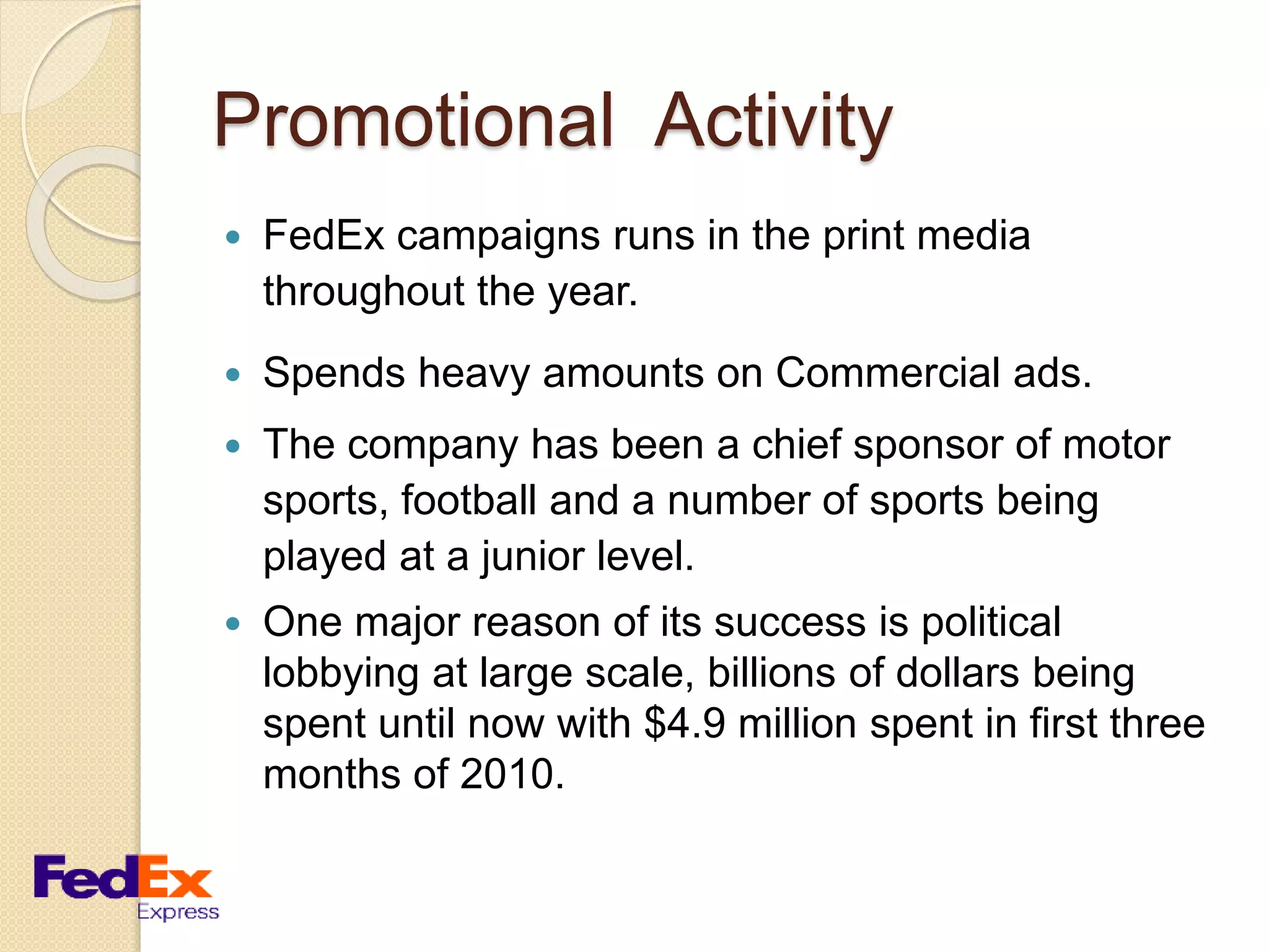 Fed ex - Brand Building | PPTX