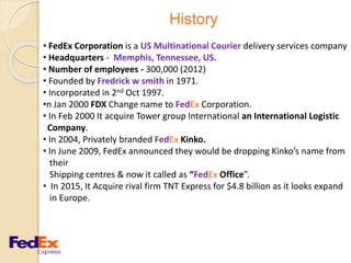 Fed ex - Brand Building | PPTX