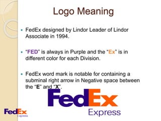 Fed ex - Brand Building | PPTX