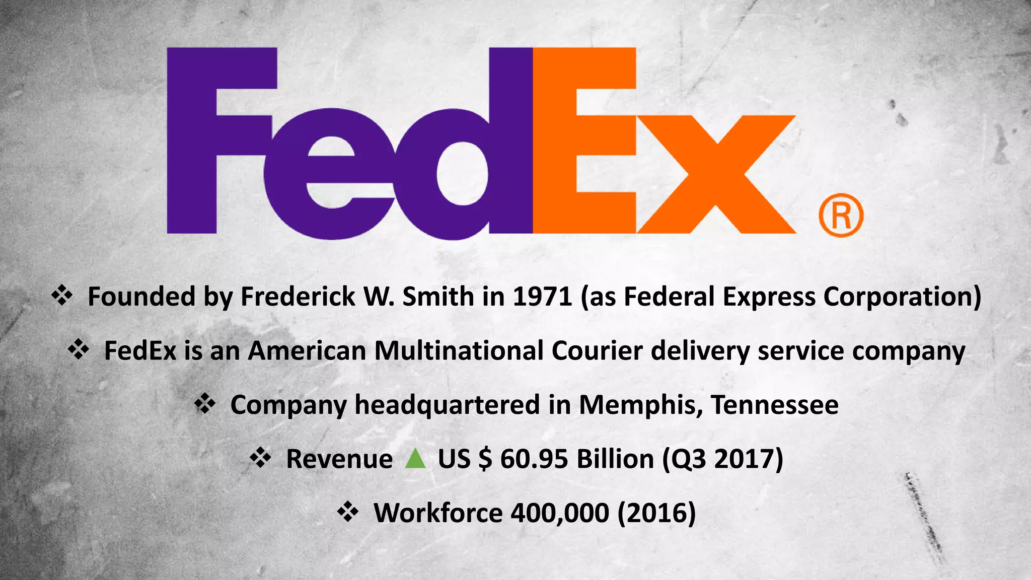 Fedex | PPTX