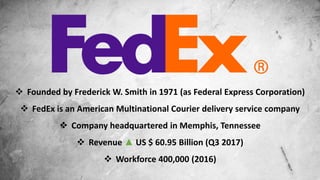 Fedex | PPTX