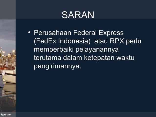 Fedex | PPT