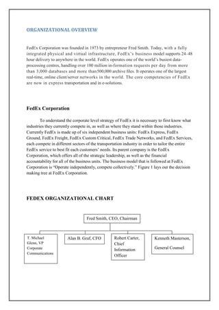 Fedex corporation (MIS) | DOCX