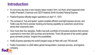 Managerial Economics - FedEx Express | PPT