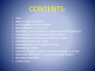 HR Practices Of Logistic Company | PPTX