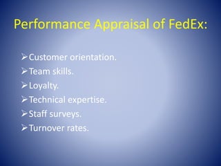 HR Practices Of Logistic Company | PPTX