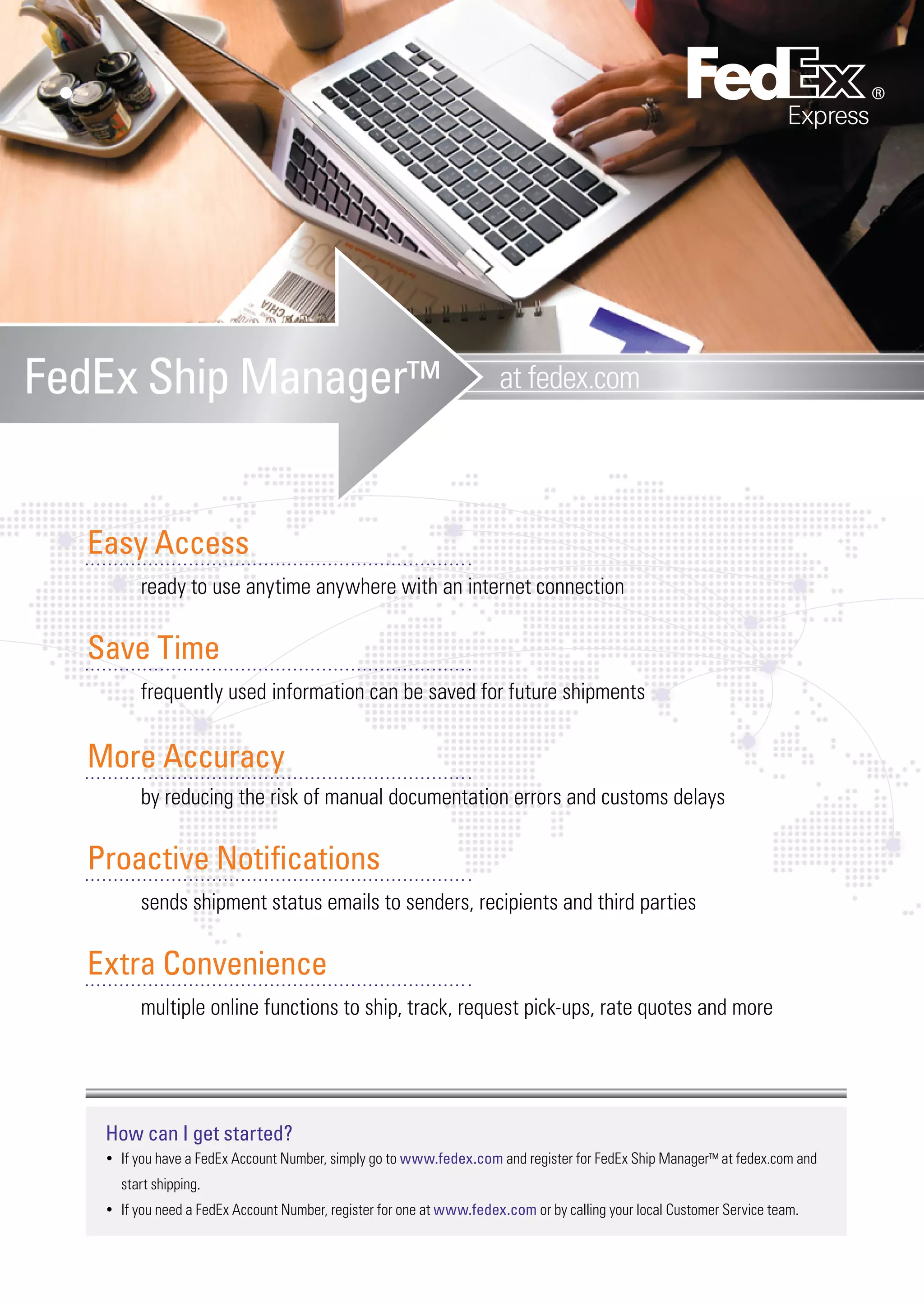 FedEx Ship Manager at fedex.com