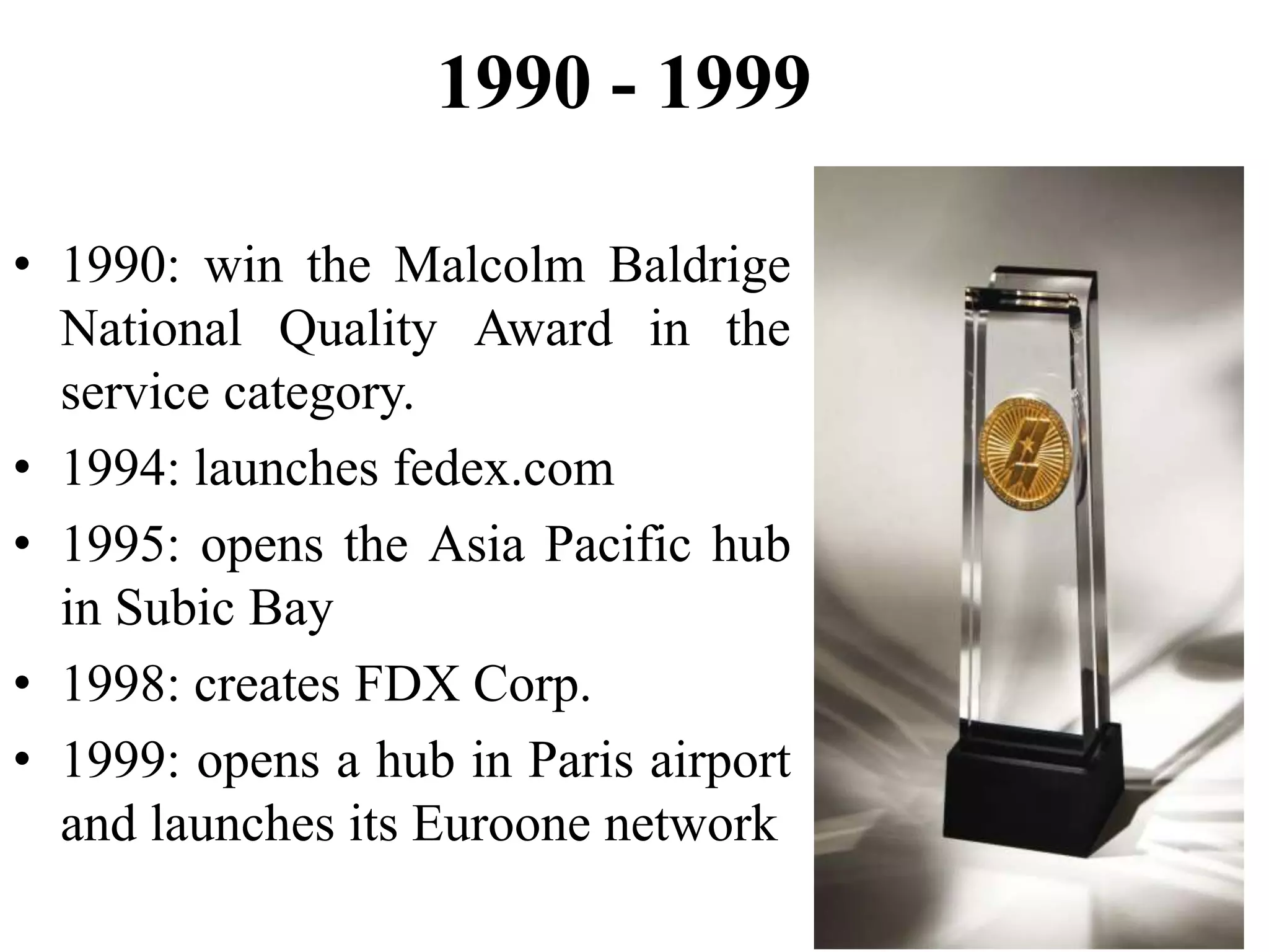 quangkhoi Fedex’s history | PPTX