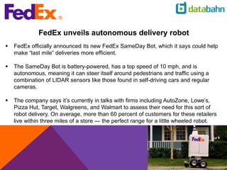 7 keys to open doors at FedEx | PPTX | Logistics and Transportation ...