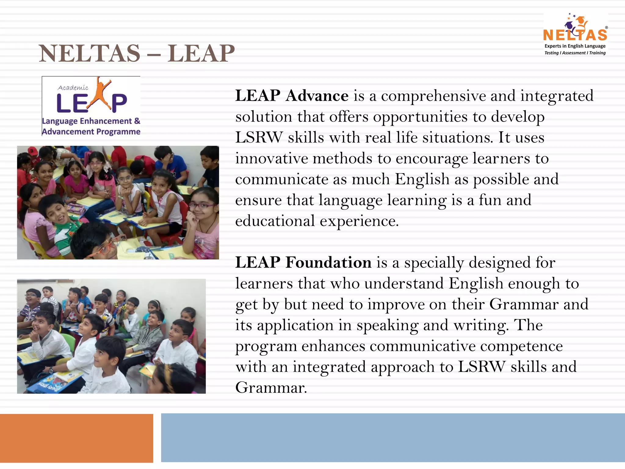 NELTAS Institute Profile | PDF