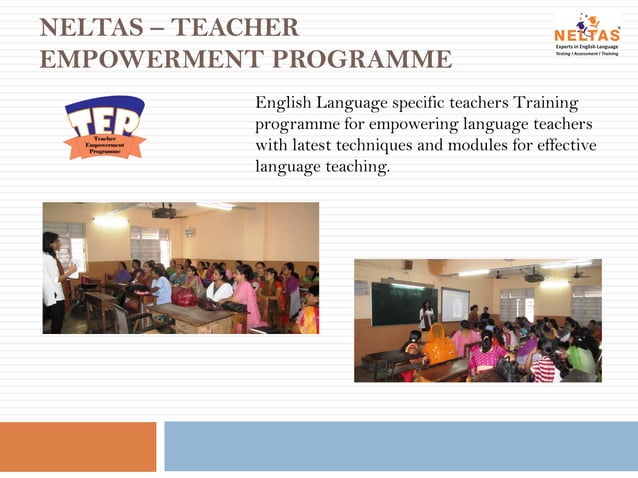 NELTAS Institute Profile | PPT