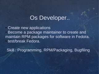 Fedora 11 Intro | PPT