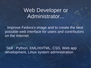 Fedora 11 Intro | PPT | Free Download