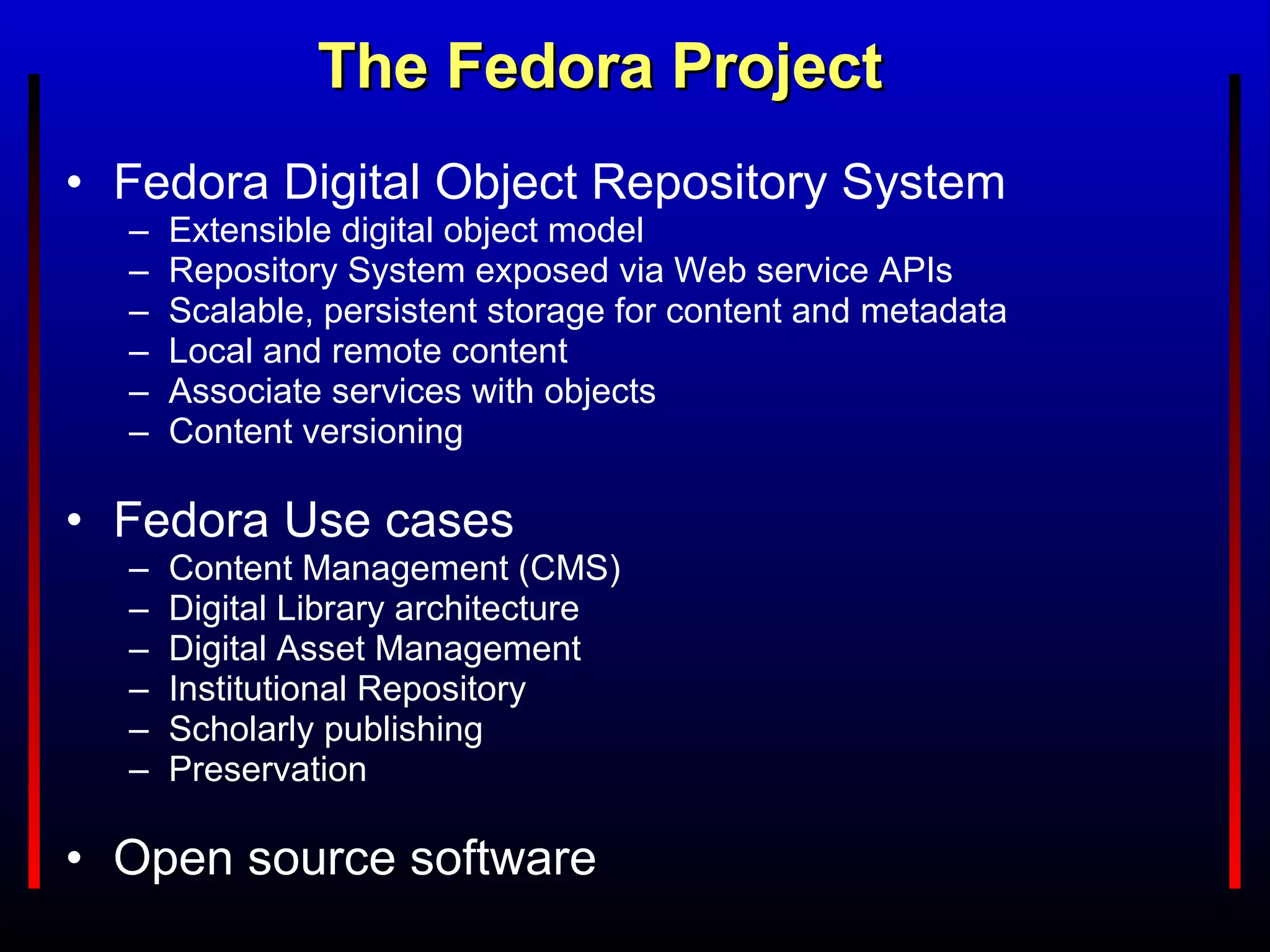 Fedora | PPT