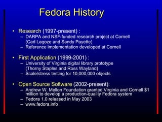 Fedora | PPT