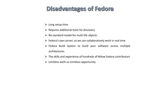Fedora os presentation | PPTX