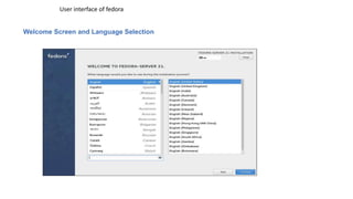 Fedora os presentation | PPTX