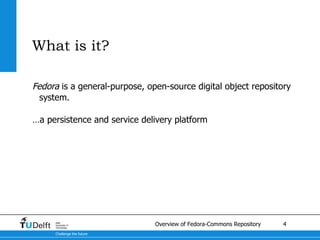 Fedora Overview | PPT