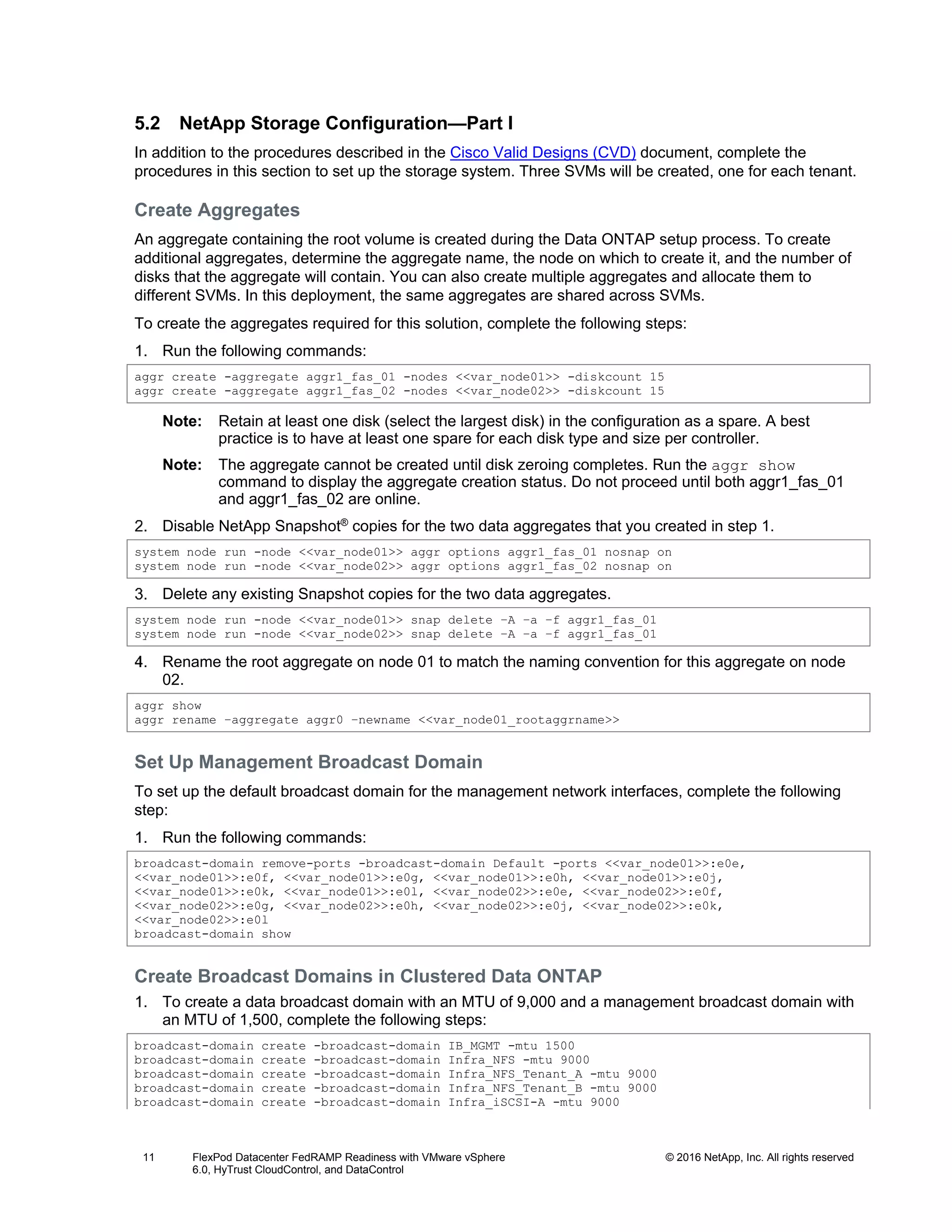 FedRAMP Compliant FlexPod architecture from NetApp, Cisco, HyTrust and Coalfire | PDF