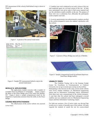 AN ON-LINE COURSE FOR PARTICLE TRANSPORT, DEPOSITION AND REMOVAL – A ...
